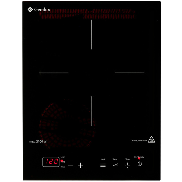 Плита электрическая индукционная GEMLUX GL-IP99LUX 1 конфорка купить на ...