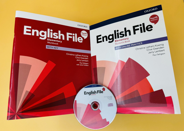 English File elementary 4th edition Учебник+Тетрадь+CD Latham-Koening ...