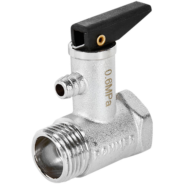 Предохранительный клапан для водонагревателя ROMMER 1/2" 6 бар RVS-1007 ...