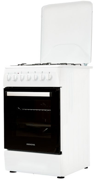 Газовая плита Renova SG5E-LCTW (автоподжиг, газ-контроль конфорок, эл ...
