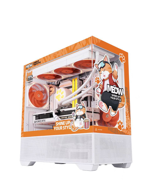 COLORFIRE Компьютерный корпус Серия MEOW(240 Система водяного ...