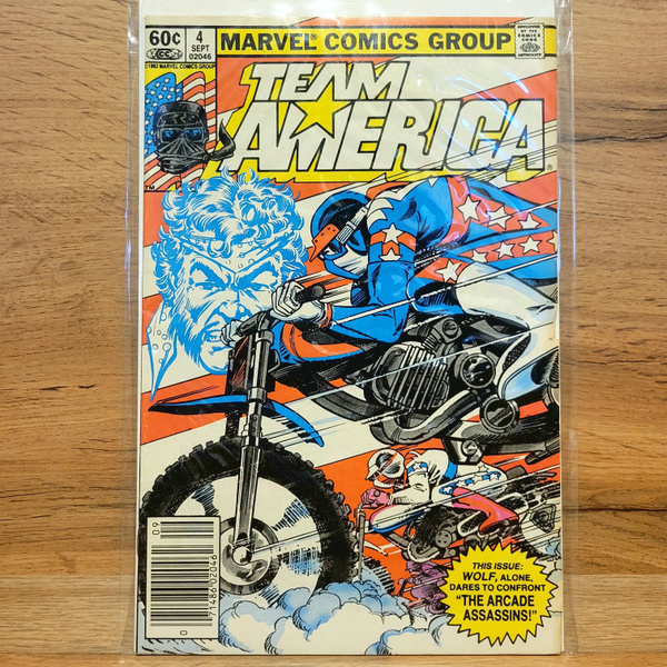 Характеристики Раритетный Комикс Team America #4. 1982 Год. | Lee подробное описание товара ...
