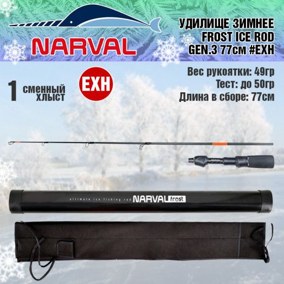 Вопросы и ответы о Зимнее удилище со сменным хлыстом Narval Frost Ice ...