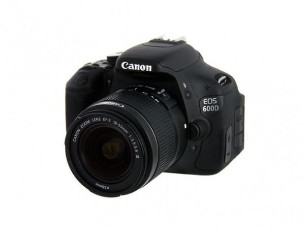 Зеркальный фотоаппарат Canon EOS 600D Kit 18-55mm купить на OZON по ...