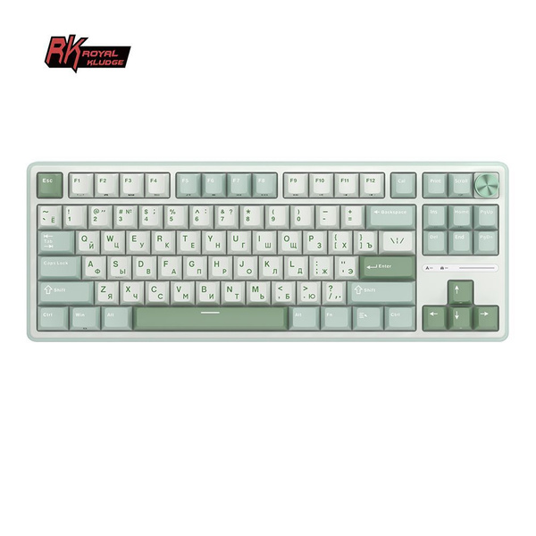 Классическая TKL (80%) механическая клавиатура Royal Kludge RK R87 Pro ...