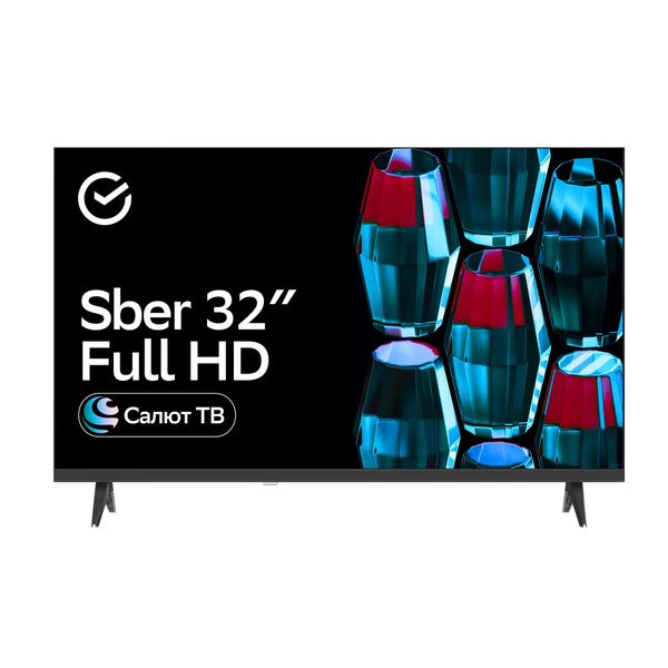 Sber Телевизор SDX-32F2139 32" Full HD, черный купить на OZON по низкой ...