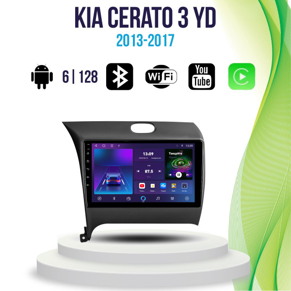 Topway Автомагнитола, диагональ: 9", Штатное место, 6ГБ/128ГБ купить на ...