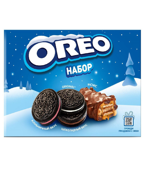 Набор печенья Oreo Новый год 228 г купить на OZON по низкой цене (1765425297)