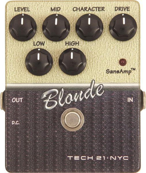 Гитарная педаль дисторшн Tech 21 CS-BL, серии Sans Amp Character купить на OZON по низкой цене ...