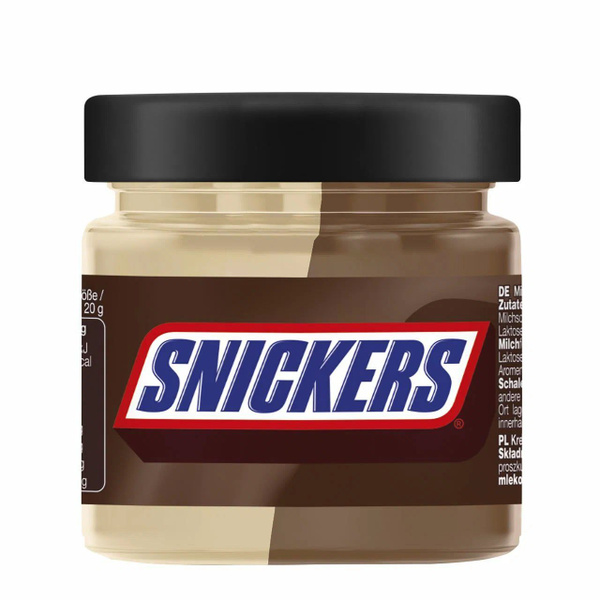 Шоколадная паста Snikers с с какао 200г купить на OZON по низкой цене ...