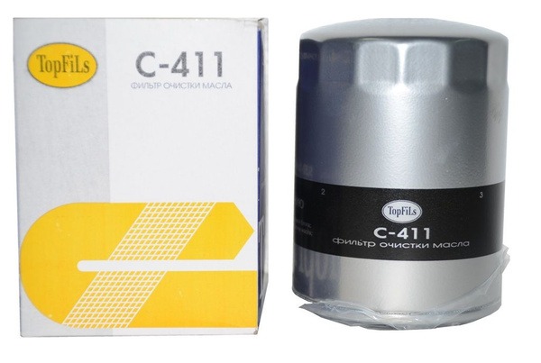 Topfils Фильтр масляный арт. C411, 1 шт. купить на OZON по низкой цене (1770505764)