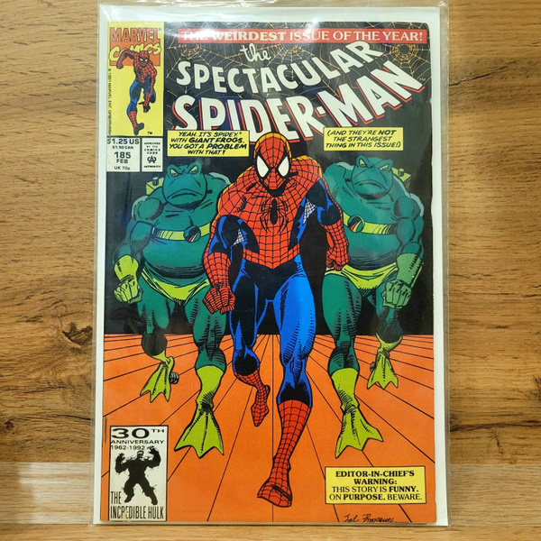 Ретро Комикс Spectecular Spider Man #185. 1991 Год. | Lee купить на ...