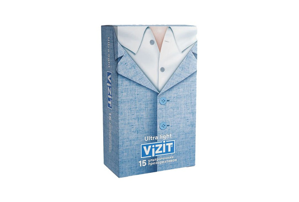Презервативы VIZIT Ultra light купить на OZON по низкой цене (1777123266)