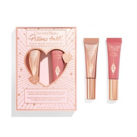 Набор румяна и хайлайтер Charlotte Tilbury Pillow Talk Iconic Blush And ...