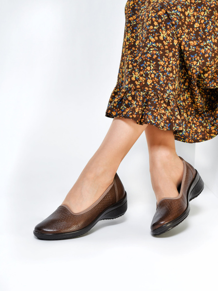 Туфли Женский BELWEST Натуральная кожа, размер 38 G Беларусь Без застёжки Мягкая стелька купить ...