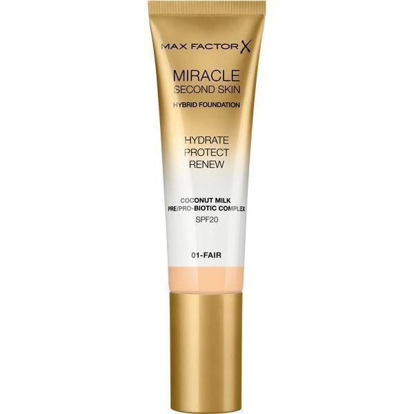 Miracle touch second skin MAX FACTOR 01-fair тональная основа купить на ...