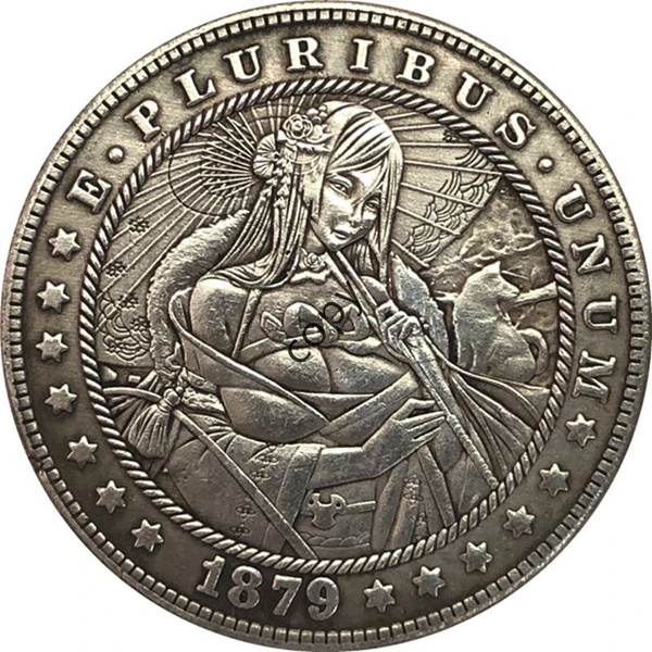 Одна.1879 Коллекция ретро - монет Моргана Женщина в зонтике купить c доставкой на OZON по низкой ...