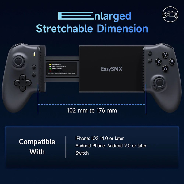 EasySMX M15 Type C Gamepad Мобильный контроллер, механический зал.-Праздничные подарки купить c ...