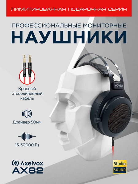 Наушники Полноразмерные Axelvox axe Проводное 32 AX82 купить c ...