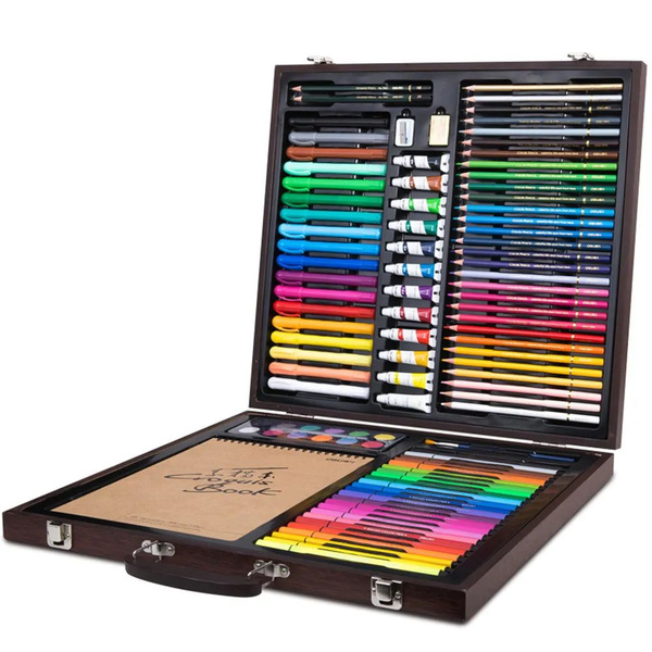 Набор для рисования Xiaomi DELI Painting Set Wooden Box (1 set / box ...