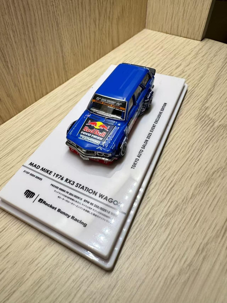 Машинка INNO 1/64 MAD MIKE 1976 Mazda RX3 STATION WAGON TAS25 LIMITED ...