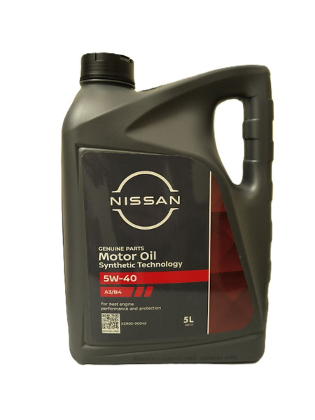 Масло моторное Eni nissan fs a3/b4 5W-40 Синтетическое 5 л KE900942VA ...