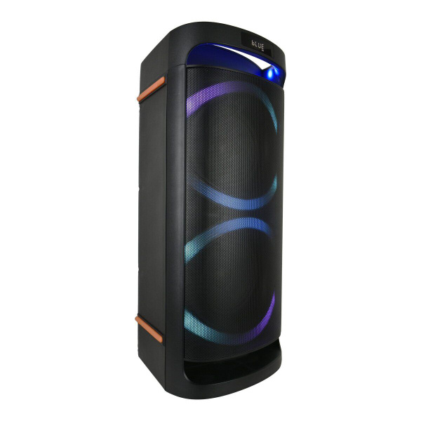 Напольная светящаяся беспроводная колонка Mivo MD-801 с караоке/1200Вт/FM/Bluetooth/USB/SD/AUX ...