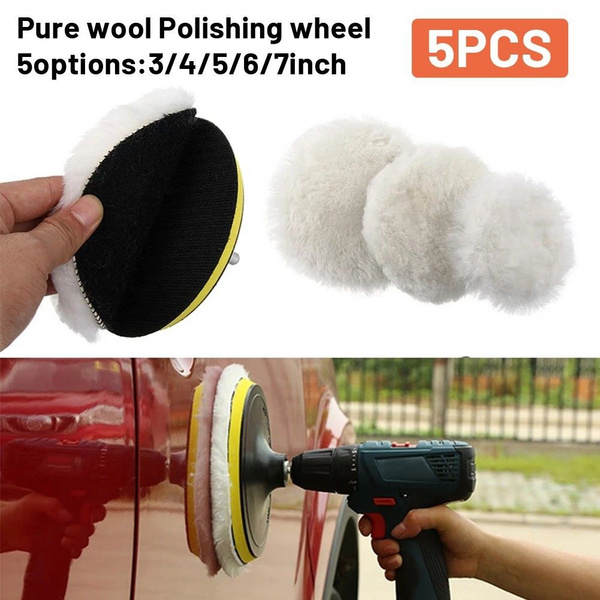 OZ-BDOT-5 шт 3/4/5/6/7 дюймов полировальные диски для полировки автомобиля дрель шерстяной диск ...