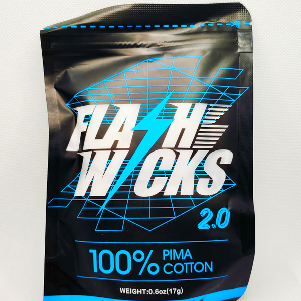Хлопок органический FLASH WICKS COTTON V2.0 купить на OZON по низкой ...