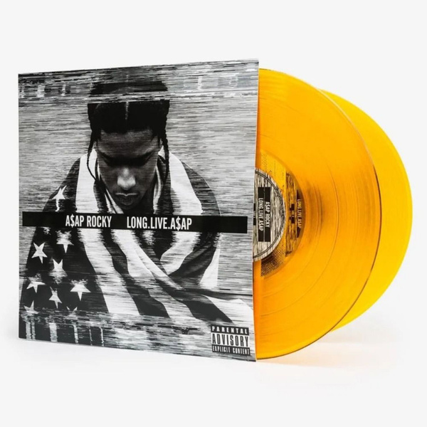 Виниловая пластинка ASAP Rocky - Long.Live.ASAP 2LP, Orange Translucent ...