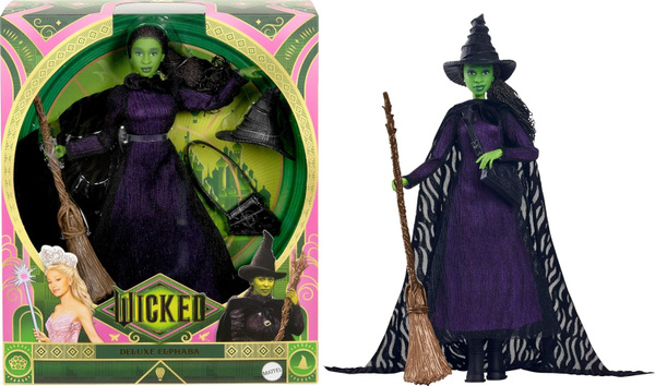 Барби,коллекционная,Barbie,Mattel Universal Wicked Deluxe Elphaba ...