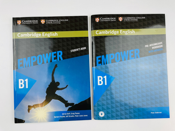 Комплект Cambridge English Empower B1 Pre Intermediate First Edition Student's Book + Workbook ...