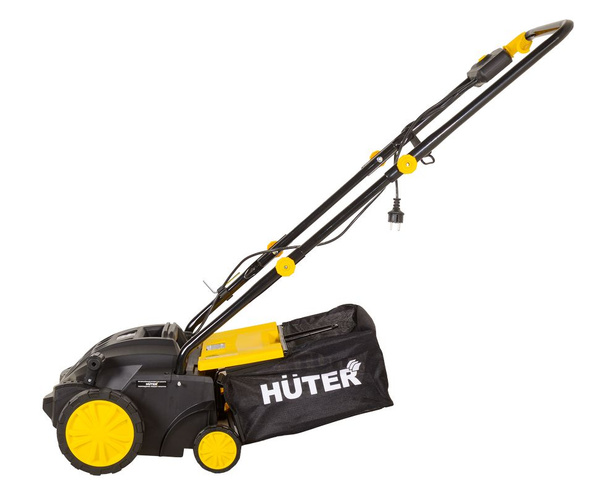 Электрический скарификатор-аэратор Huter ESA-1500/ 1500 Вт газонокосилка для обработки газона и ...