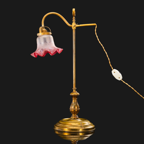 Лампа винтажная настольная переносная с фигурным основанием, Россия, 1900-1930 гг купить на OZON ...