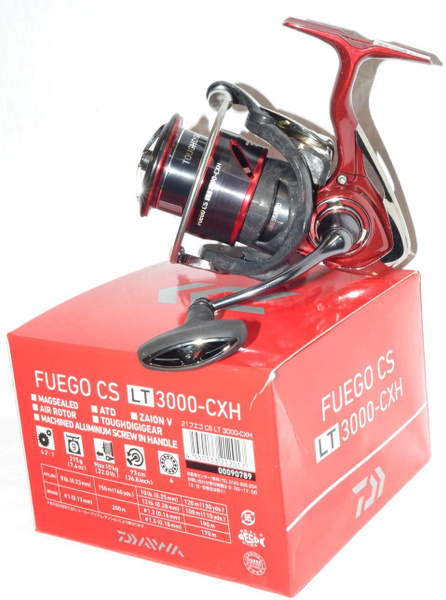 Катушка Daiwa 21 FUEGO, Безынерционная, 3000CXH, Передний фрикцион купить c доставкой на OZON по ...