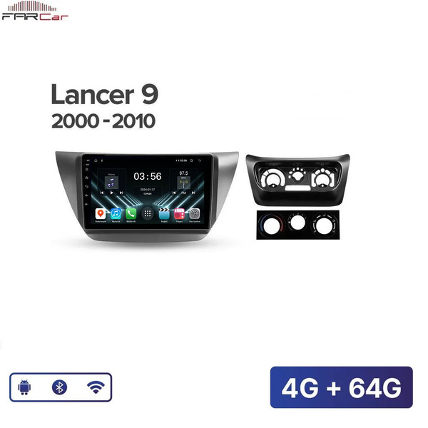 Штатная магнитола FarCar для Mitsubishi Lancer 9 CS (2000-2010) на ...