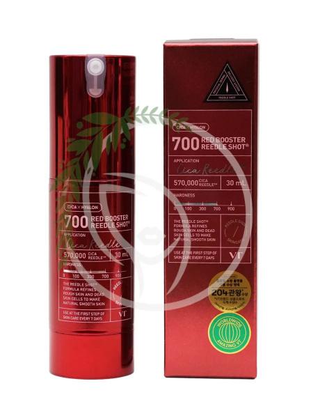 Характеристики VT Cosmetics Антиоксидантная сыворотка с микроиглами Red Booster Reedle Shot 700 ...