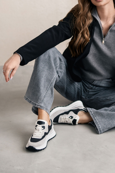 Кроссовки Женский Nordman Натуральная кожа, Текстиль, размер 36 5 Лето Шнурки Россия купить c ...