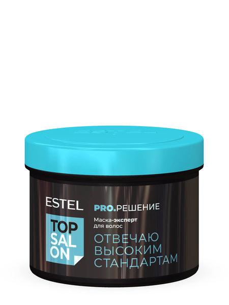 ESTEL PROFESSIONAL Маска-эксперт для всех типов волос TOP SALON PRO.РЕШЕНИЕ восстанавливающая с ...