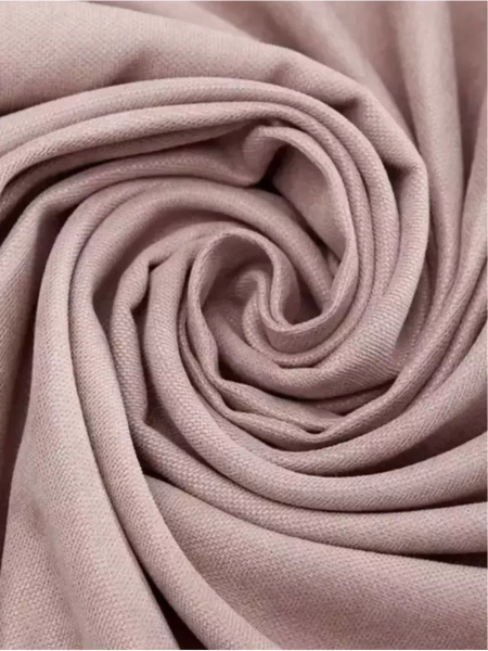 Комплект штор BonDec Шторы канвас блекаут , 320х250см, розовый, Канвас ...