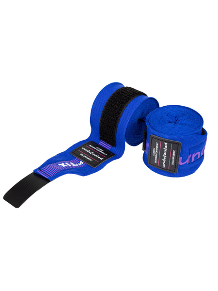 Бинты боксерские Clinch Boxing Hand Wrap Undefeated темно-синие (длина ...