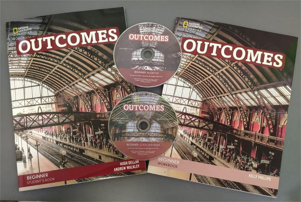 Outcomes Beginner Second Еditiоn (Полный комплект: Student's book ...