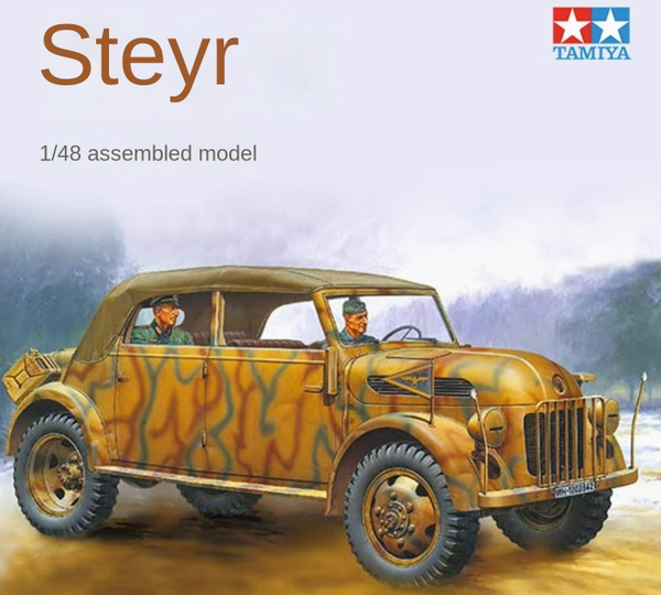 Tamiya 32553 1/48 Немецкий Steyr 1500A KOMMNDEUR-WAGEN Командный ...