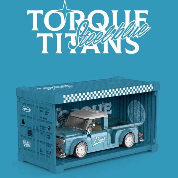 PowerBlock Pickup Trucks Sea Breeze Knight 8-Wide 1:32 Scale Car ...