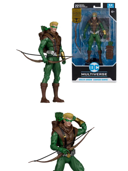Фигурка McFarlane Toys 7-дюймовая подвижная кукла Connor Hawk Green ...