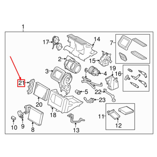 Крышка Салонного Фильтра Для S80 V70 XC70 XC60 S60 30767026 купить на ...