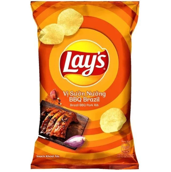 Картофельные чипсы Lay s со вкусом ребрышек гриль 33гр купить на OZON по низкой цене (1996140628)