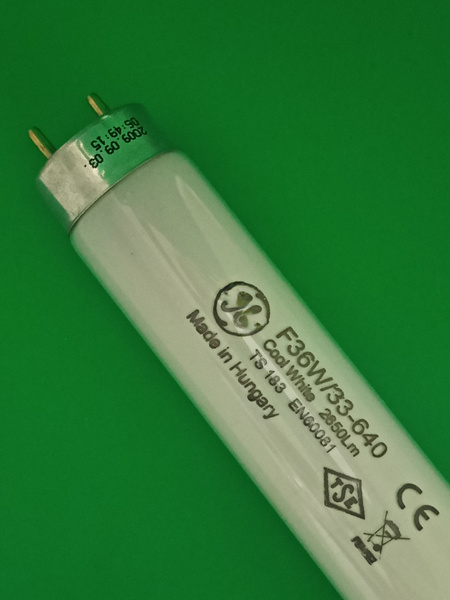 2шт Лампа люминесцентная F36W/33-640 Cool White Т8 36Вт G13 4000k ...