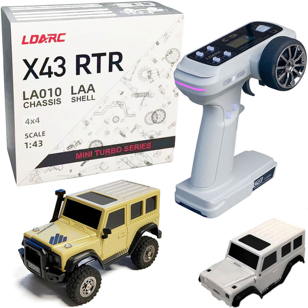 Гусеничный телеуправляемый автомобиль LDARC X43 Жёлтый 1: 43 ...