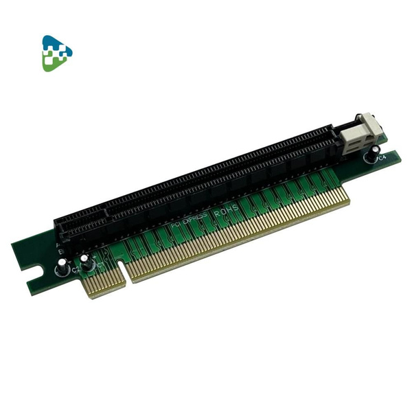 (T B A J) PCI-E 16 x Riser Card 90-градусный слот Pci-Express от до ...